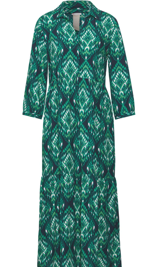 STREET ONE Cool Vintage Midi Dress Green – Burgess Department Store
