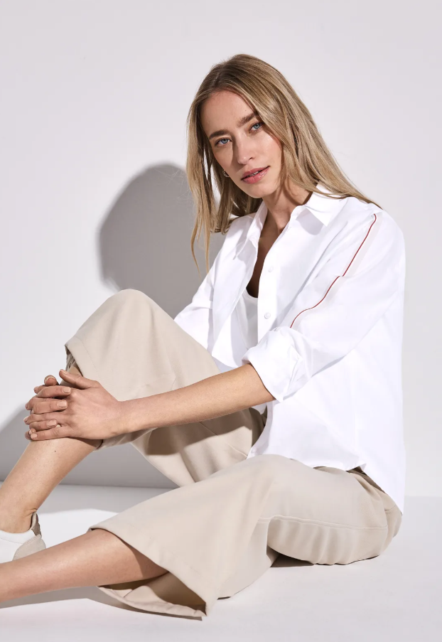 STREET ONE Blouse White – Burgess Department Store