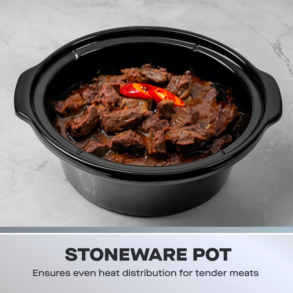DAEWOO 3.5L Stainless Steel Slow Cooker – Burgess Department Store